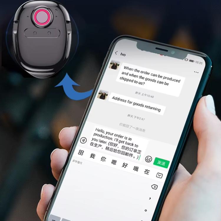 Basic Version Multilingual Mini Translator Real-Time Voice To Text Tra ...
