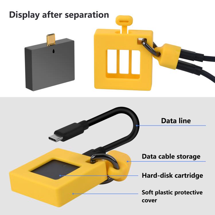 M.2 2230 NVMe Solid State Drive Enclosure 10Gbps Portable External Enc ...