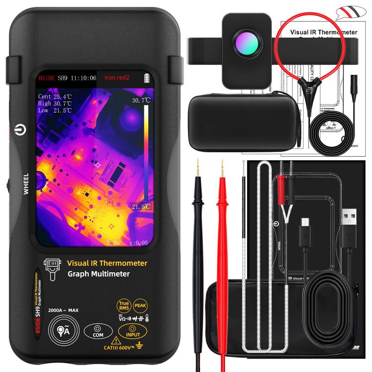 Standard+Macro Lens+Flexible Coil BSIDE SH9 Infrared Thermal Imaging M ...