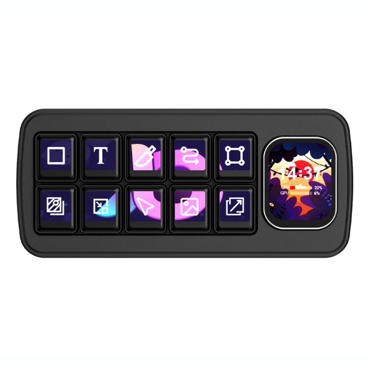 WAVESHARE MK10 Multi-Functional AI Voice Control Panel(Black ...