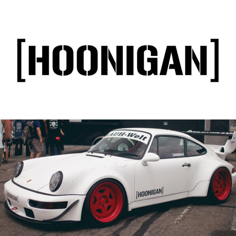 HOONIGAN Car Sticker Vinyl Auto Window Decal(Black) – Maverick Sales