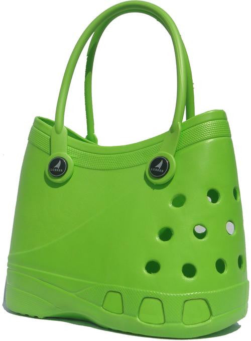 LUBBER Tote Rubber Croc Waterproof Beach Bag (Green) – Maverick Sales