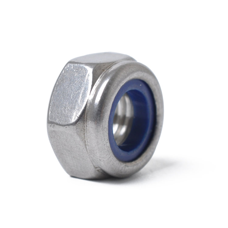 60 PCS Car 304 Stainless Steel Lock Nuts Nylon Insert Locknut Kit M3-M ...