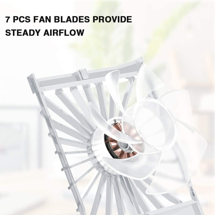 Perfume Shape Portable Fan Hidden Blade Fan(White) – Maverick Sales