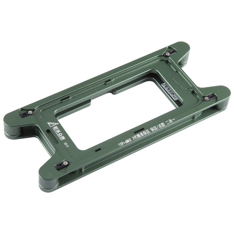 For iPhone 15 Pro Max Magnetic LCD Screen Frame Bezel Pressure Holding ...