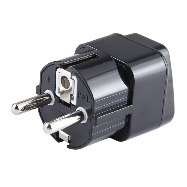 Portable Universal UK Plug to EU Plug Power Socket Travel Adapter ...