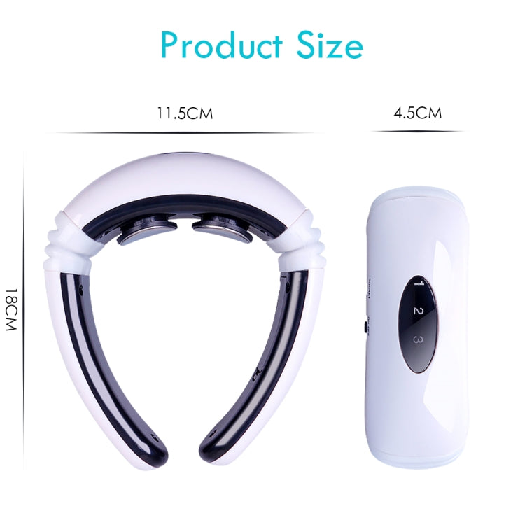 Household Electric Pulse Shock Neck Massager Intelligent Body Massager ...