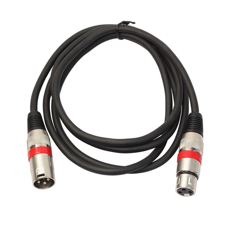 1.8m 3-Pin XLR Male to XLR Female MIC Shielded Cable Microphone Audio ...