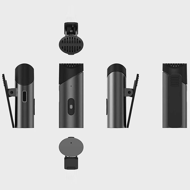 MY-M6 8 Pin Port Portable Smart Noise Reduction 2.4GHz Wireless Microp ...