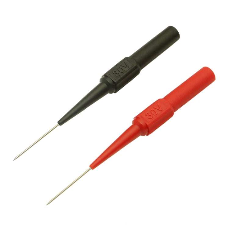 30V Multimeter Test Pen Test Probe Long and Thin Tip Probe Banana Jack ...