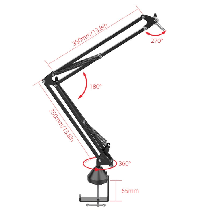 Desktop Foldable Live Condenser Microphone Gimbal Bracket – Maverick Sales