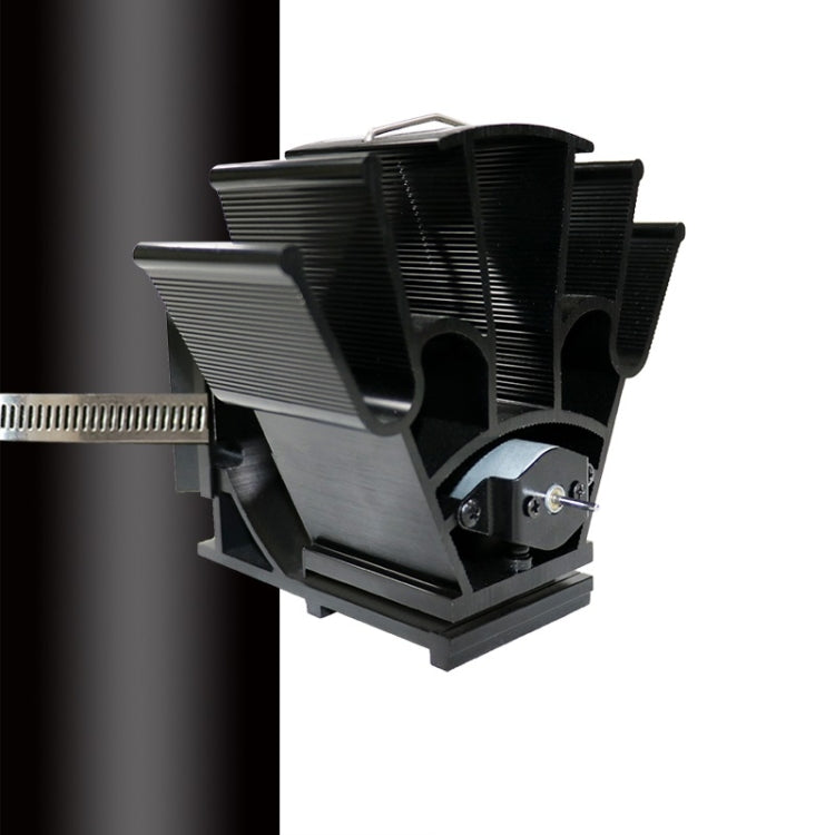 YL603 Thermodynamic Magnetless Wall Mounted Fireplace Fan(Blue ...