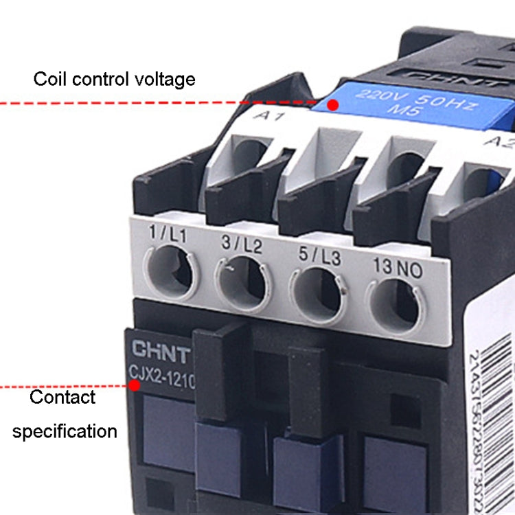CHNT CJX2-3210 32A 220V Silver Alloy Contacts Multi-Purpose Single-Pha ...