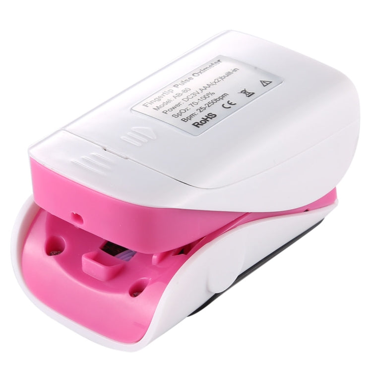 AB-80 Precision Finger Pulse Oximeter Blood Oxygen Monitor(Pink ...