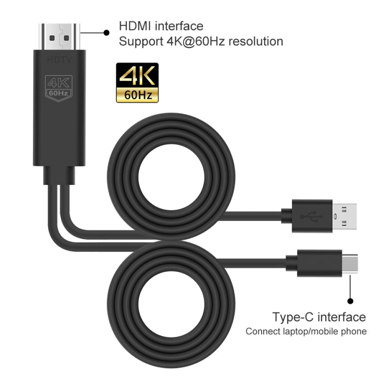UC502 USB-C / Type-C 4K 60Hz HDTV Plastic Cable – Maverick Sales